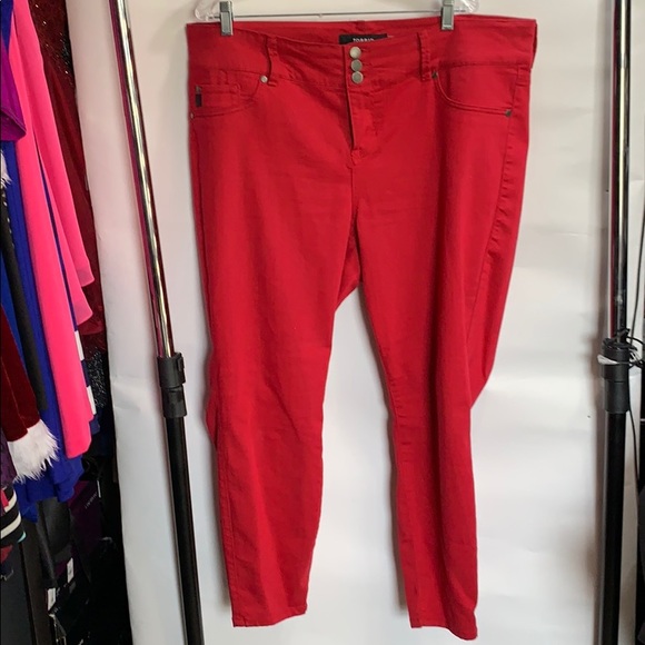 torrid | Jeans | Torrid Red Stretch Jeans | Poshmark